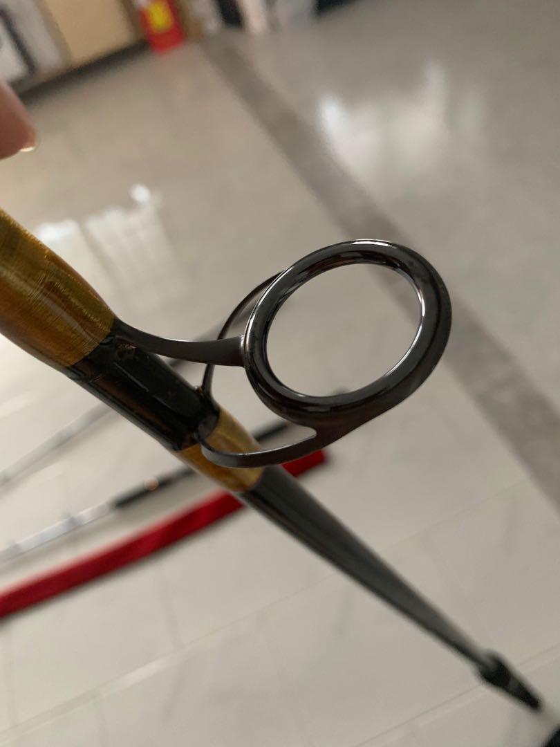 Good Condition Full Fuji Loomis Franklin Surf Casting Rod 10 ft, Sports ...