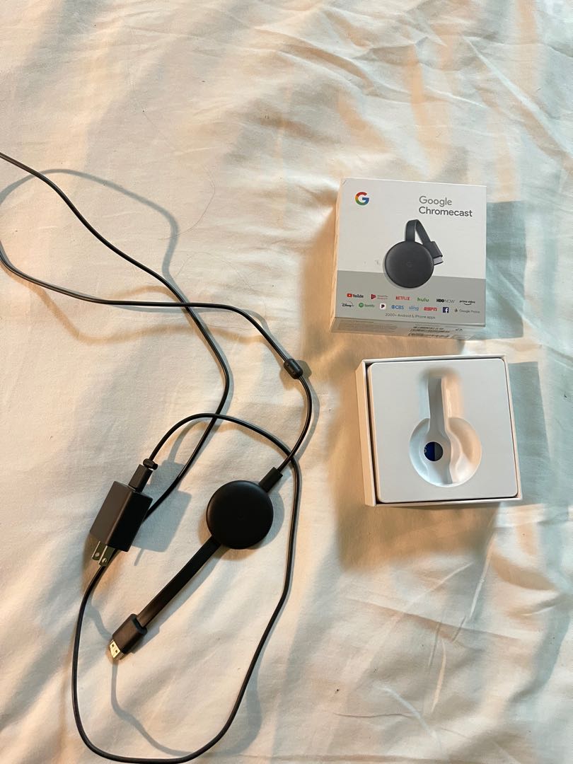 Google Chromecast Original with Box, TV & Home Appliances, TV ...