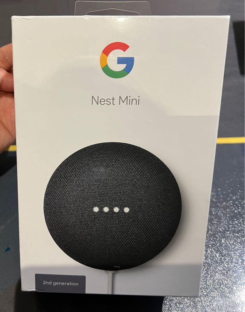 Google Nest Mini 2nd generation - charcoal, TV & Home Appliances, TV ...