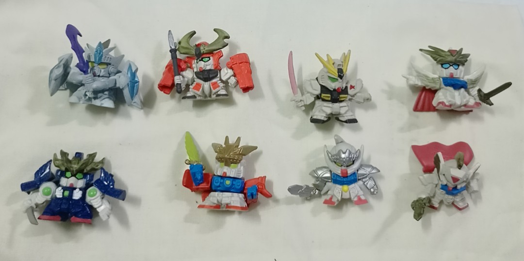 Gundam mini figures, Hobbies & Toys, Toys & Games on Carousell