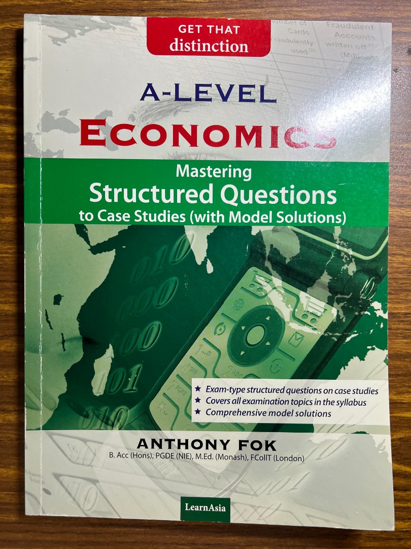 H1/ H2 Economics Case Studies SQ Study Guide, Hobbies & Toys, Books ...