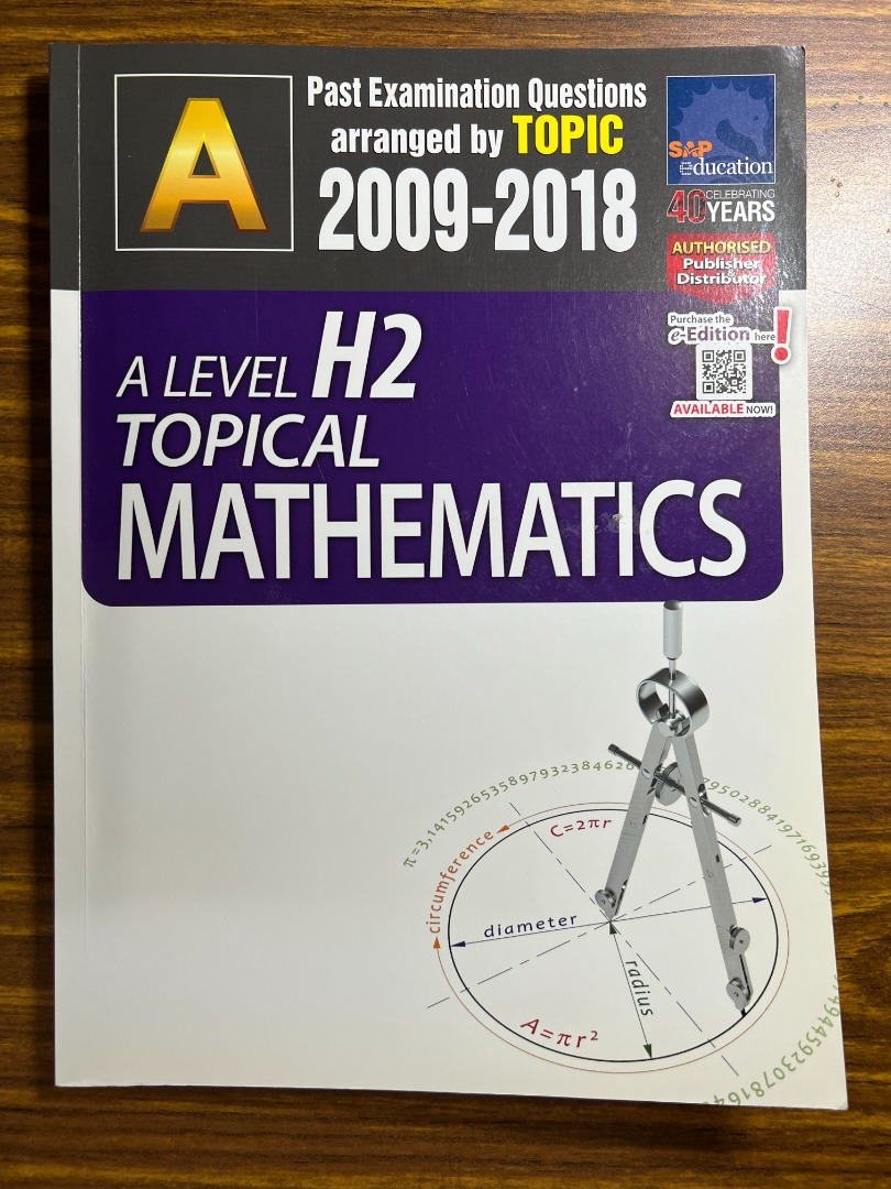 H2 Mathematics Topical TYS, Hobbies & Toys, Books & Magazines ...