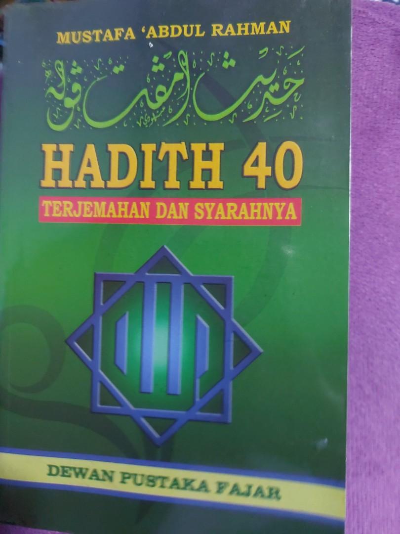 Hadith 40 - Terjemahan dan Syarahnya, Hobbies & Toys, Books & Magazines ...