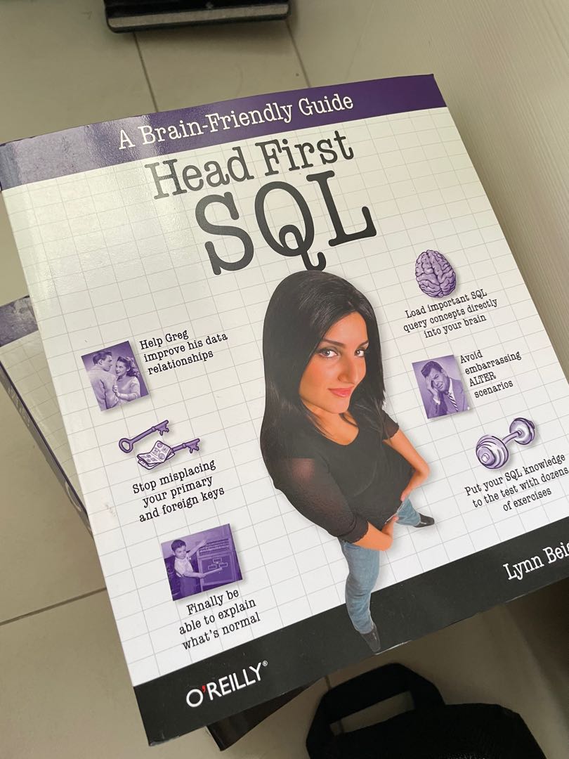 Head First SQL, Computers & Tech, Office & Business Technology on Carousell