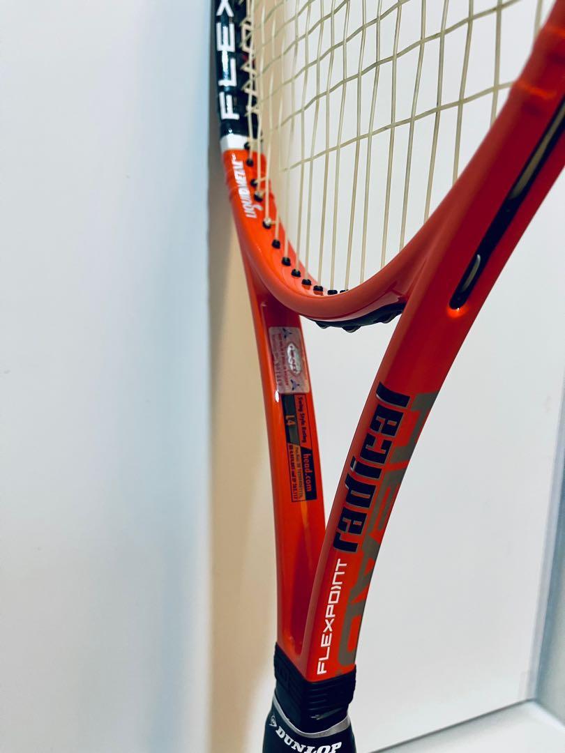 Head Radical Flexpoint Tennis Racquet, Sports Equipment, Sports & Games ...