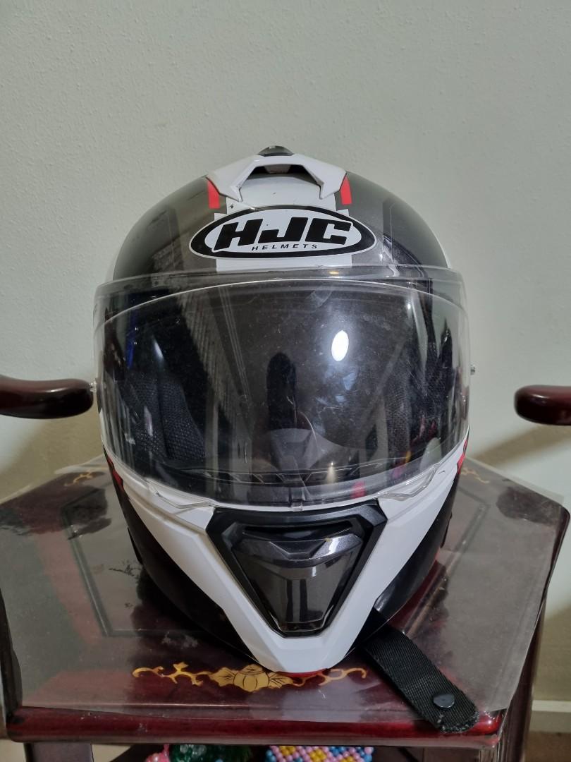 HJC I90 Modular Full Face Helmet XL, Motorcycles, Motorcycle Apparel on ...