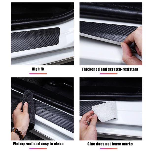 Honda door step Carbon sticker, Car Accessories, Accessories on Carousell