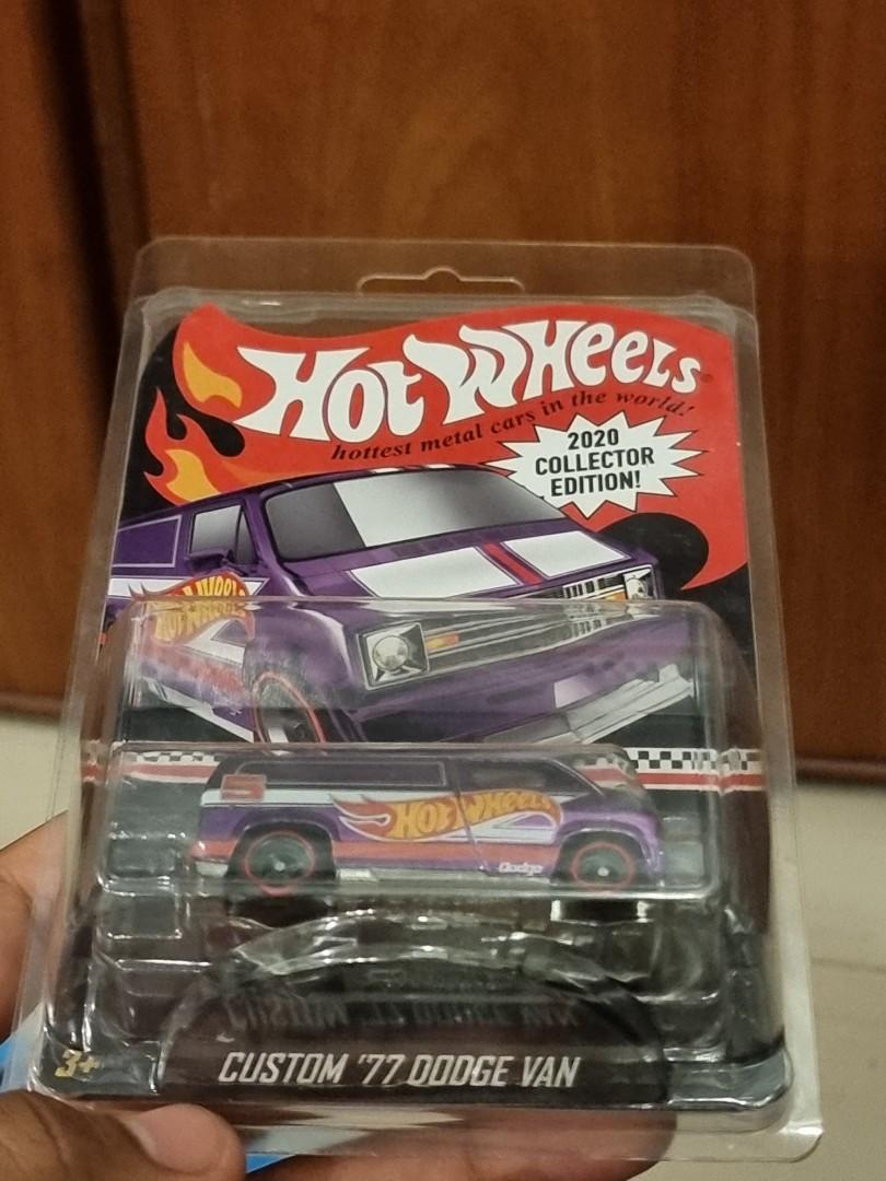 Hot Wheels Custom 77 Dodge Van 2020 Collector Edition, Hobbies & Toys ...