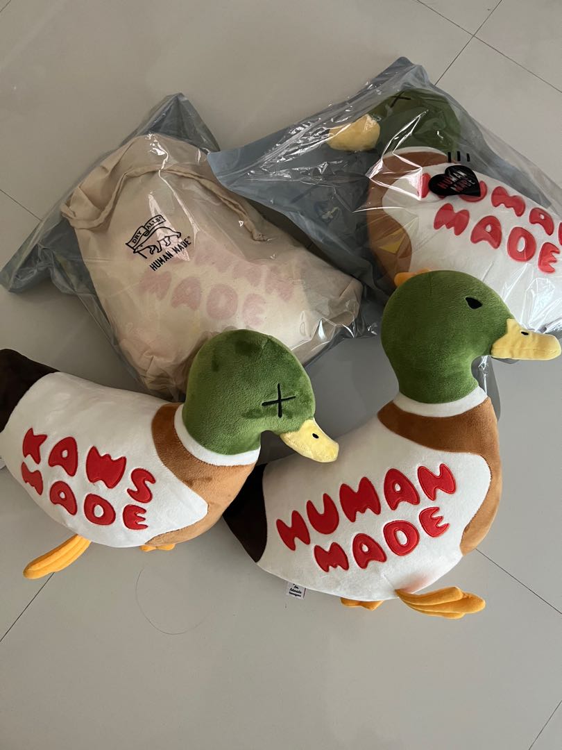Human Made X Kaws Duck, Hobbies & Toys, Memorabilia & Collectibles, Fan ...