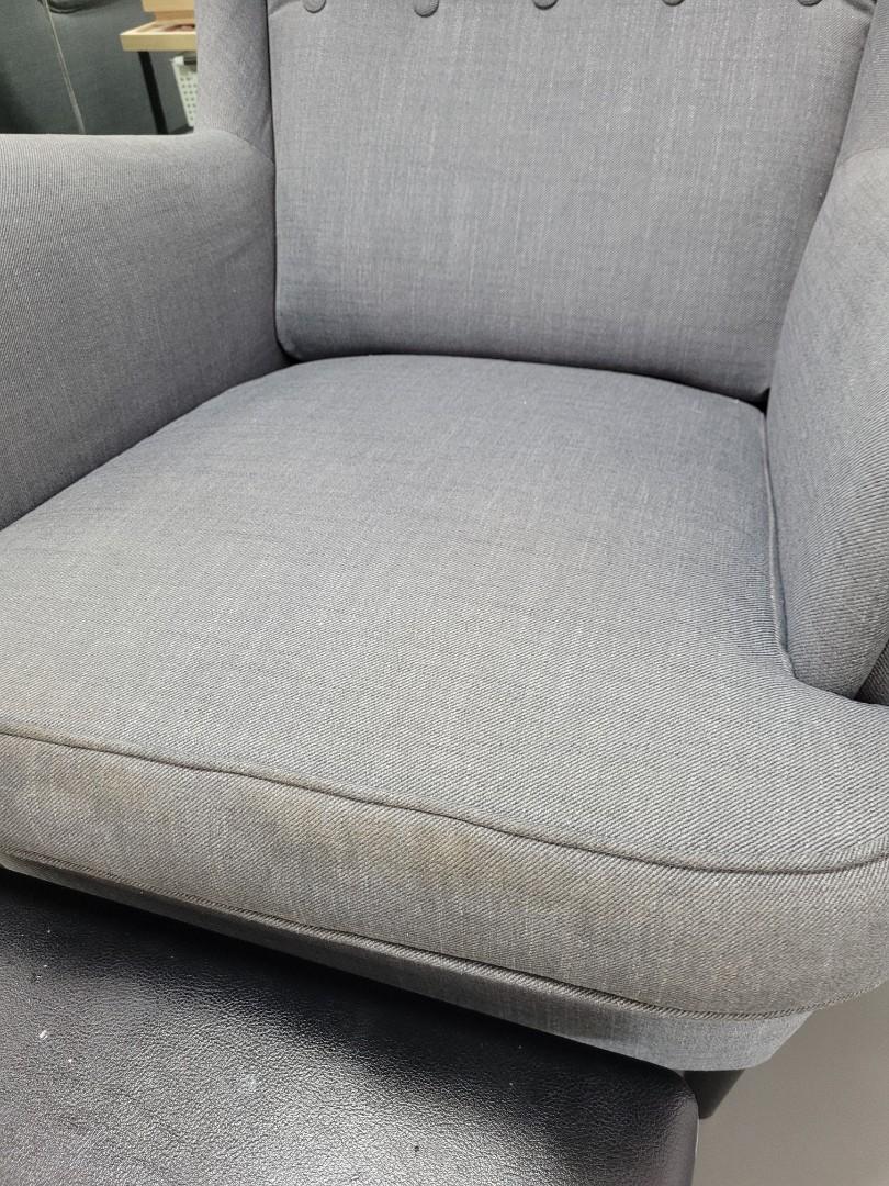 IKEA Strandmon Arm Chair, Furniture & Home Living, Furniture, Chairs on ...