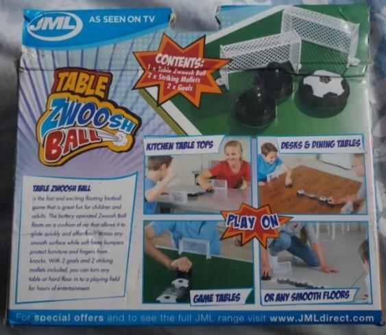JML table zwoosh ball, Hobbies & Toys, Toys & Games on Carousell