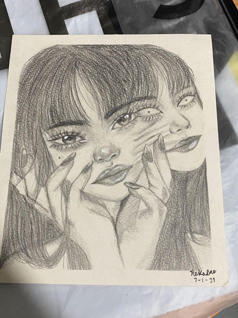 Junji Ito Tomie Two Faces, Hobbies & Toys, Stationary & Craft, Art ...