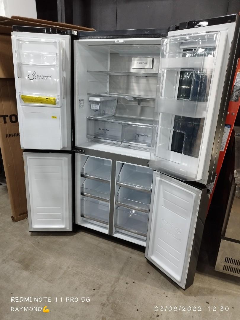 knock knock door ref inverter LG, TV & Home Appliances, Kitchen ...