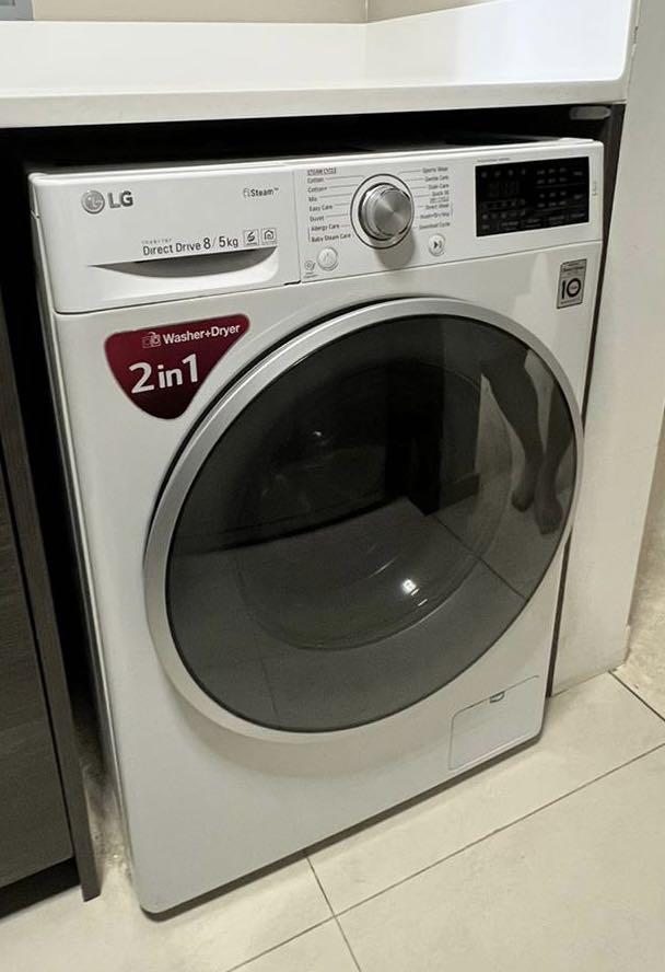 LG 2in1 Washer & Dryer, TV & Home Appliances, Washing Machines and Dryers on Carousell