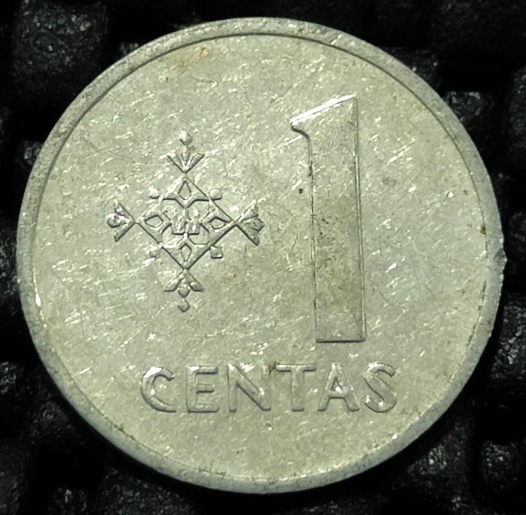 Lithuania Coin 1991 1 Centas VF, Hobbies & Toys, Memorabilia ...