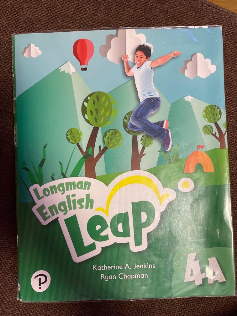 Longman English leap 4A & grammar booster 4A, 興趣及遊戲, 書本 & 文具, 教科書 ...