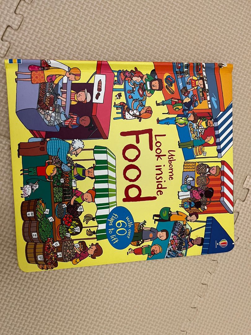 Look inside food, 興趣及遊戲, 書本 & 文具, 小朋友書 - Carousell