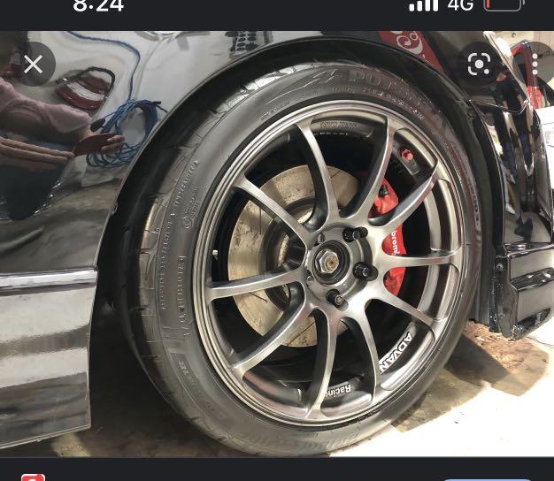 Looking for Advan racing RZ rim 18/8 114.3x5, Bulletin Board, Looking ...