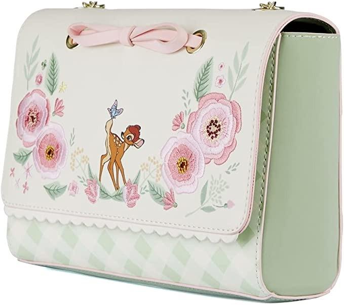 Loungefly x Disney Bambi Springtime Gingham Mini Backpack / Crossbody ...