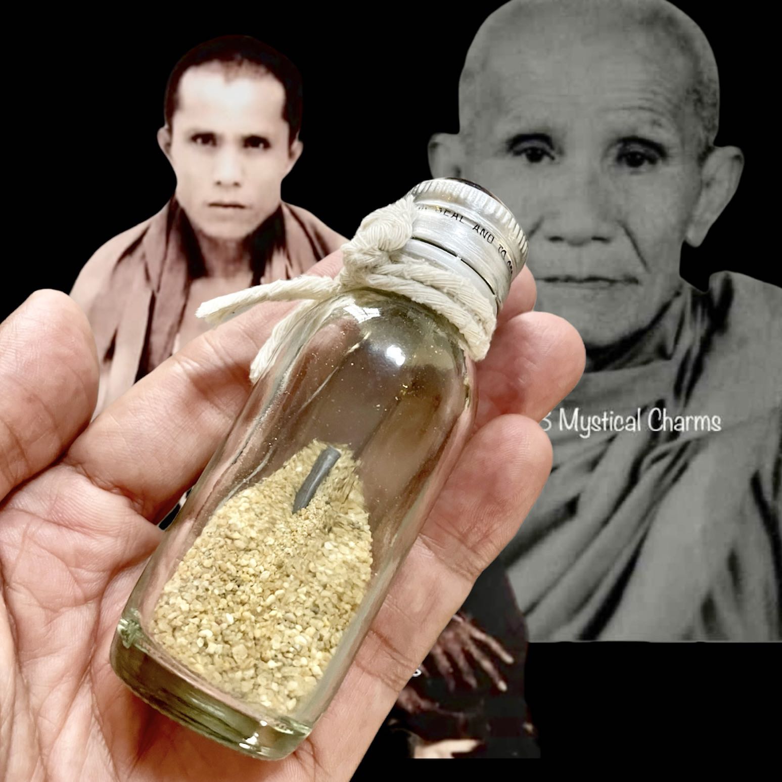 Lp Pinak Sai Saksik (Holy Blessed Sand) Met Khan Fah Pah Salika Takrut ...