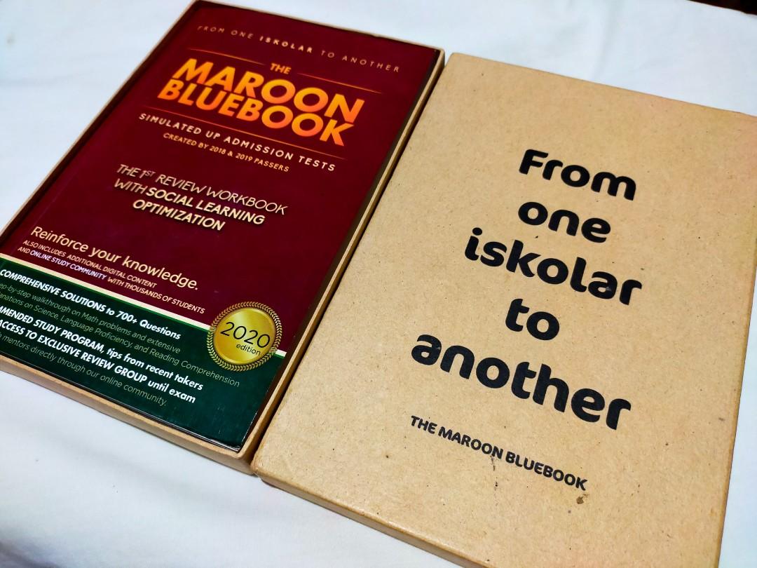 Maroon Bluebook UPCAT Reviewer, Hobbies & Toys, Books & Magazines ...