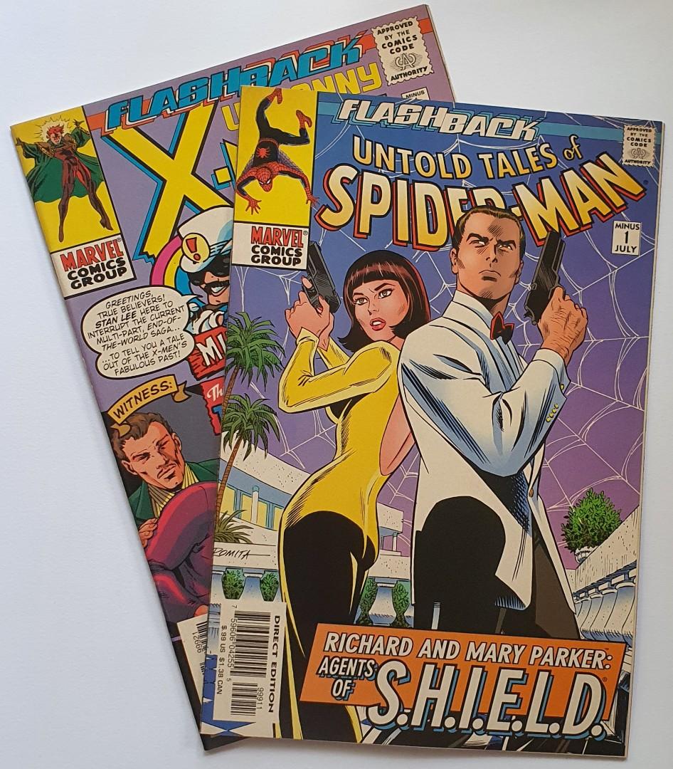 Marvel Flashback comics lot, Hobbies & Toys, Books & Magazines, Comics ...
