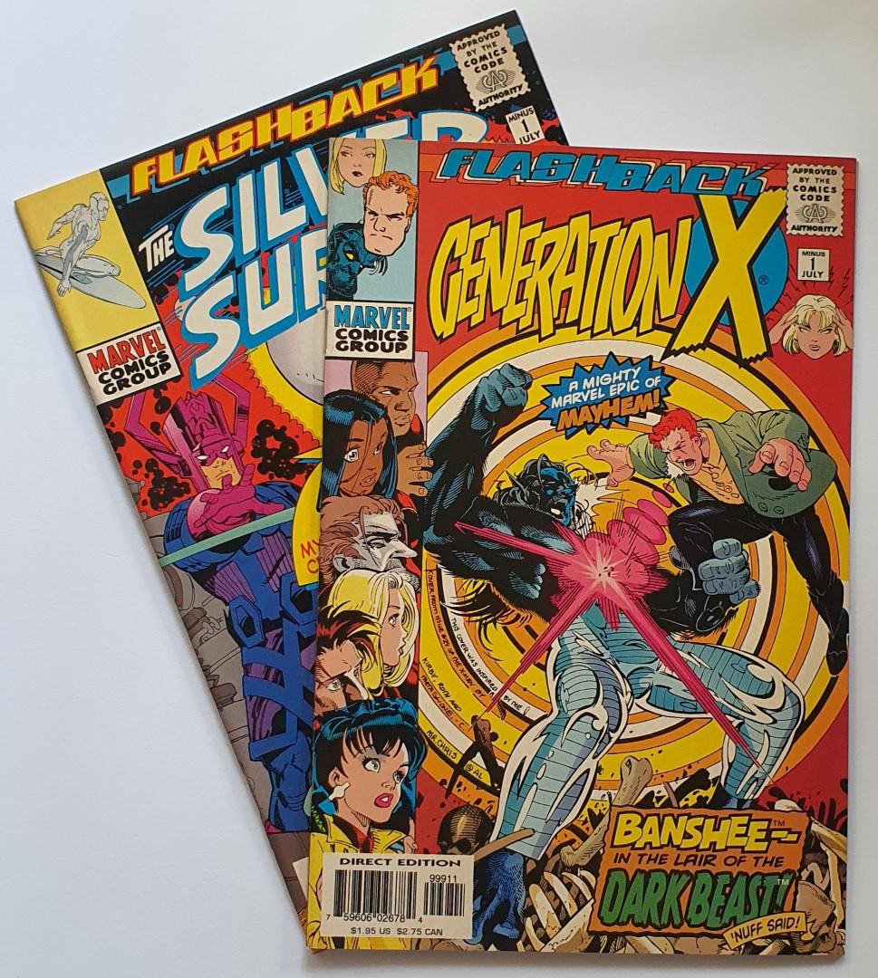 Marvel Flashback comics lot, Hobbies & Toys, Books & Magazines, Comics ...