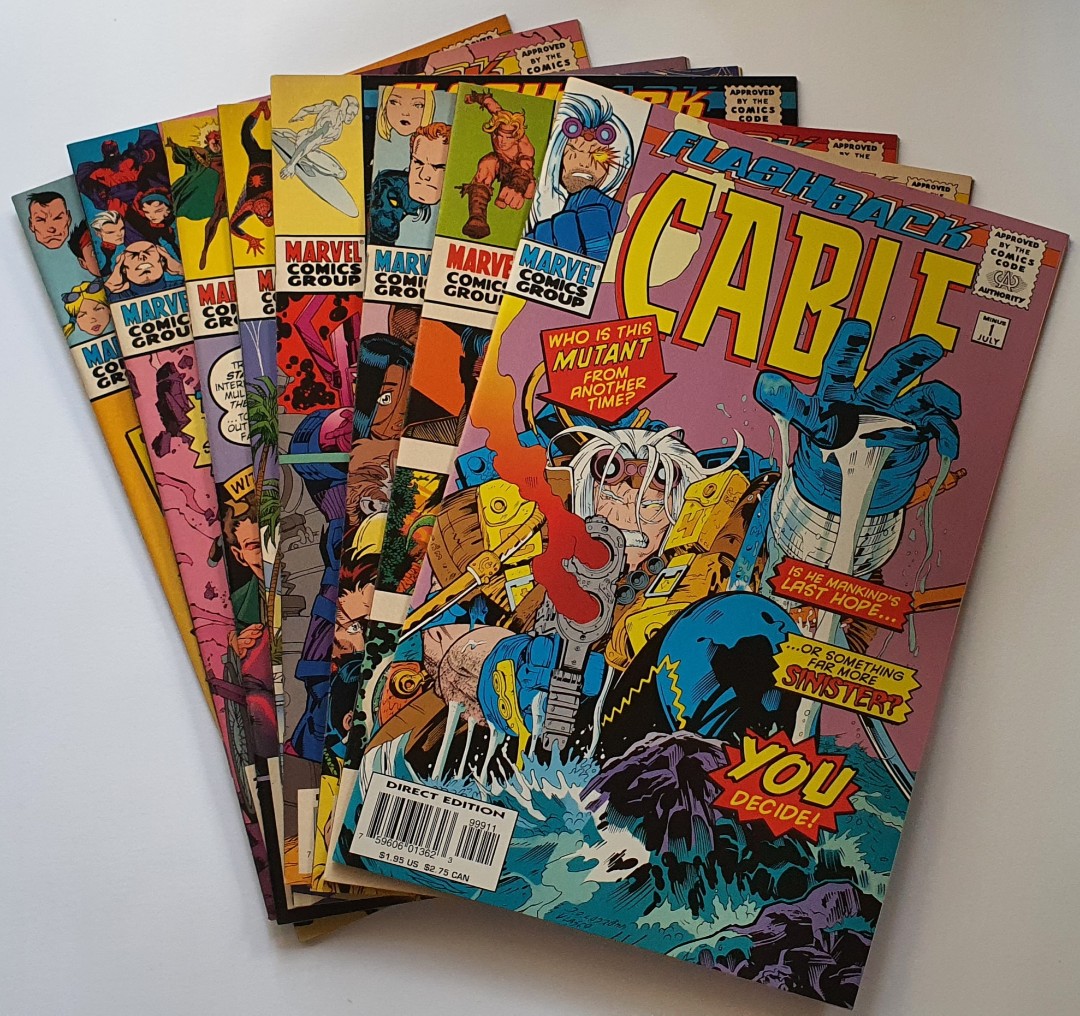 Marvel Flashback comics lot, Hobbies & Toys, Books & Magazines, Comics ...