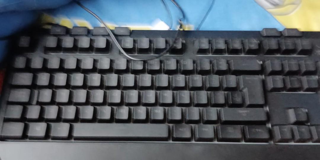 Membrane wired keyboard, Model: BACKLIT KB V2, Computers & Tech, Parts ...