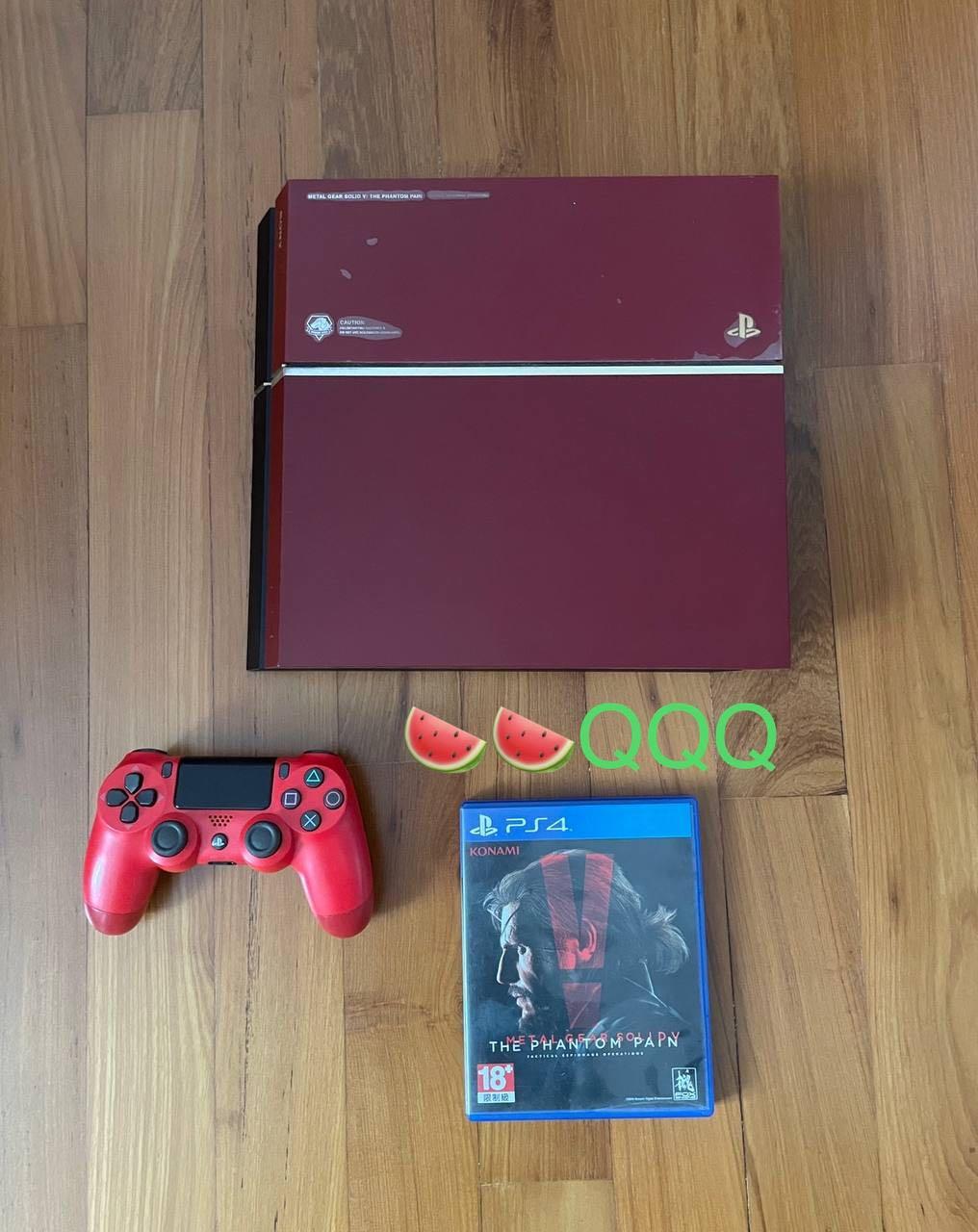 Metal Gear Solid V The Phantom Pain PS4 Console + MGS Game, Video ...