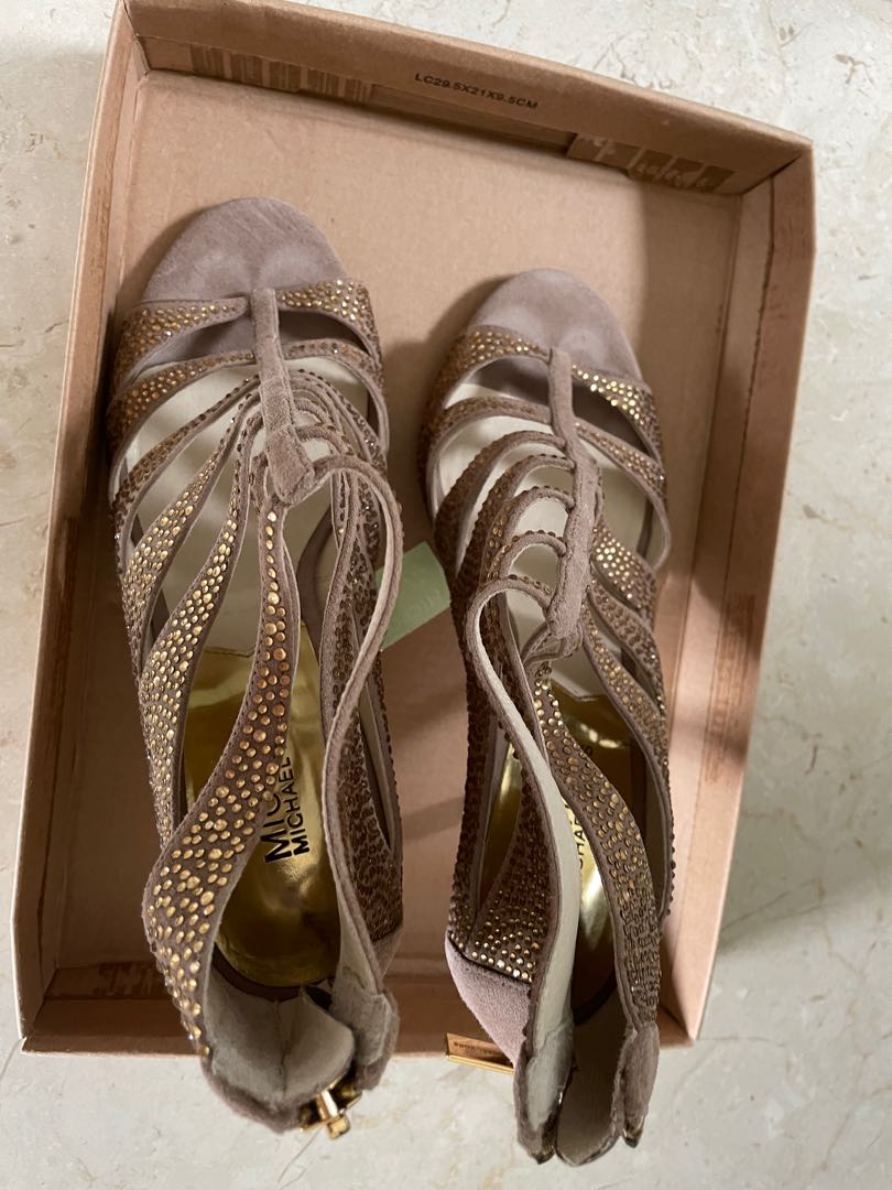 MICHAEL MICHAEL KORS HIGH HEELS SHOE, Women's Fashion, Footwear, Heels ...