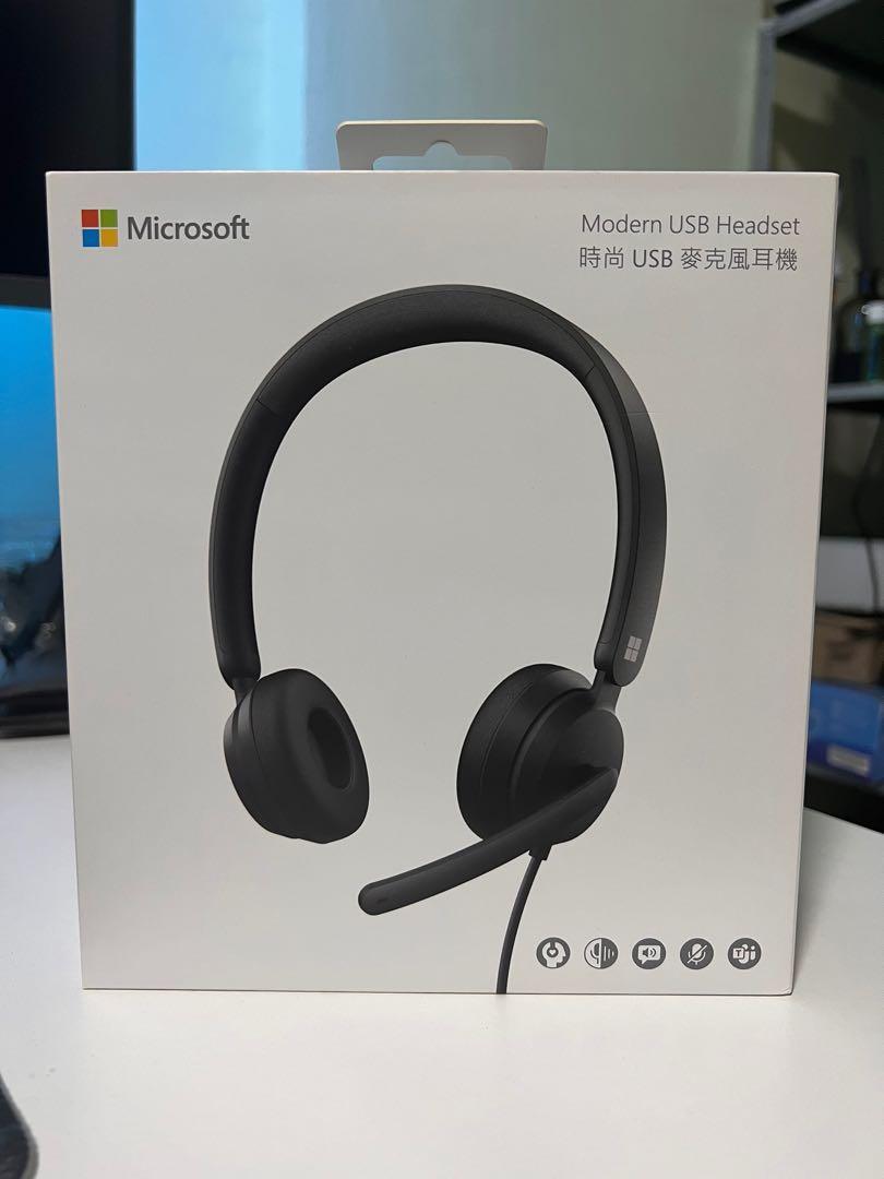 Microsoft Modern USB Headset, Audio, Headphones & Headsets on Carousell