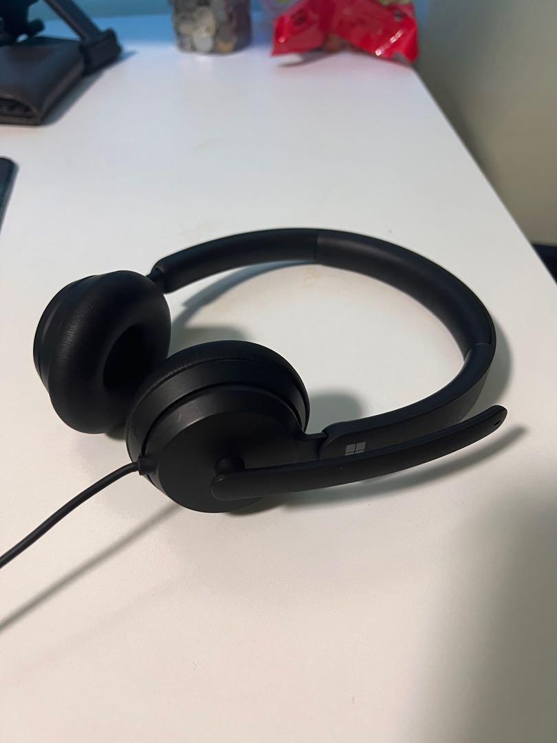 Microsoft Modern USB Headset, Audio, Headphones & Headsets on Carousell