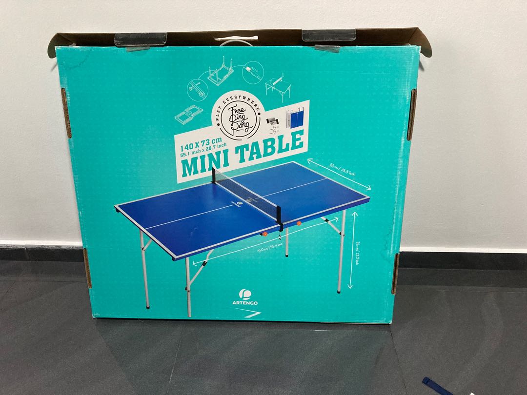 Mini Ping Pong Table, Hobbies & Toys, Toys & Games on Carousell