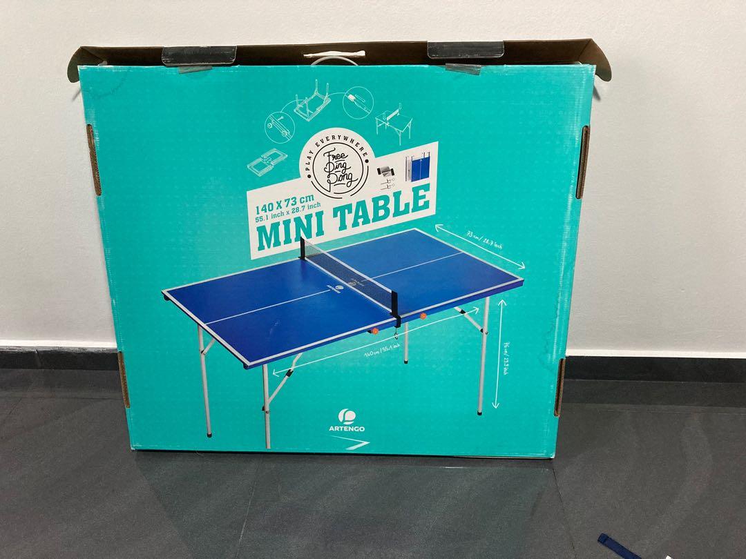 Mini Ping Pong Table, Hobbies & Toys, Toys & Games on Carousell