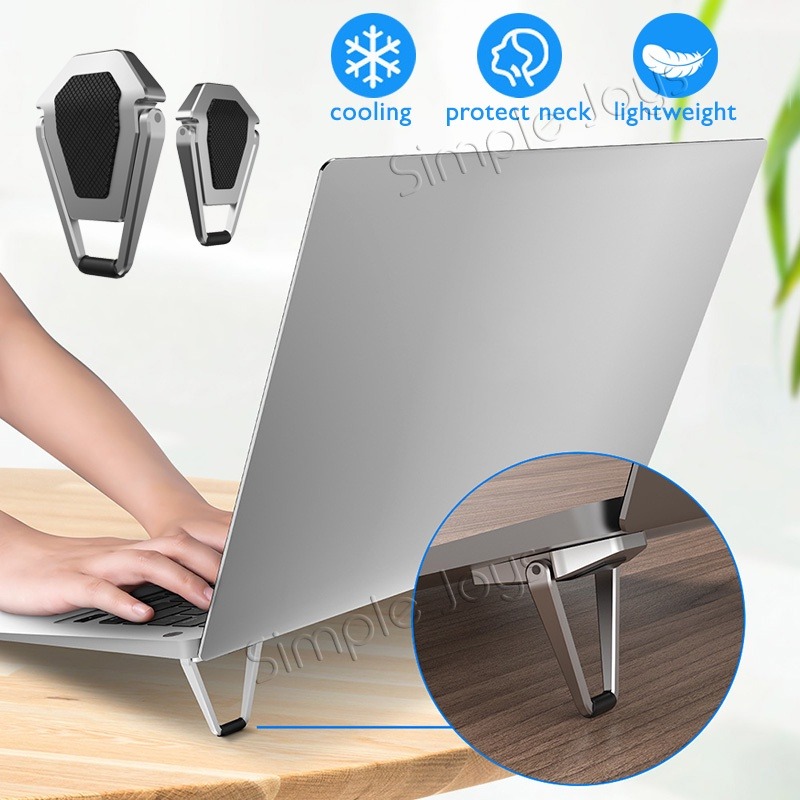 Mini Portable Laptop Stand Invisible Notebook Riser, Mobile Phones ...