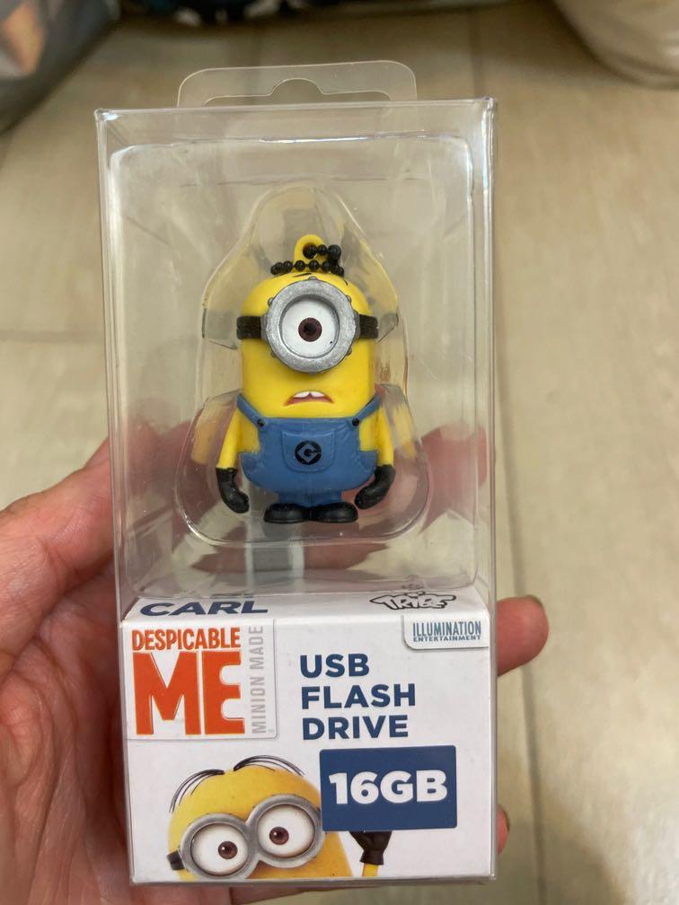 Minions USB Flash Drive, 手提電話, 電話＆平板電腦配件, 記憶卡 - Carousell