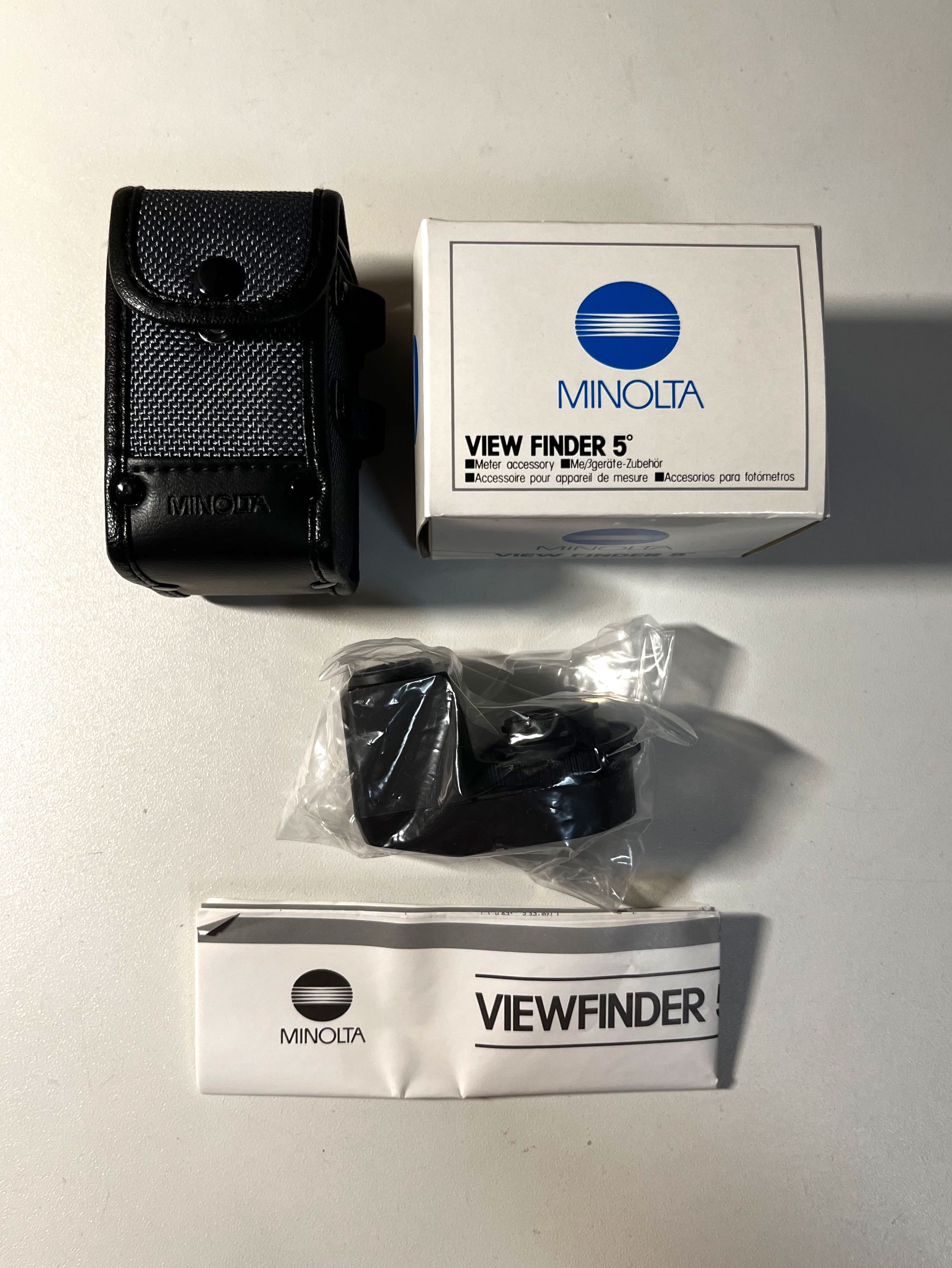 Minolta Viewfinder 5 Degree (new), Photography, Photography Accessories ...