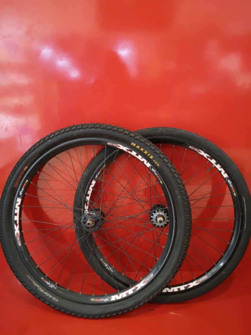 MTX 33 FGFS 26 Wheelset, Sports Equipment, Bicycles & Parts, Bicycles ...