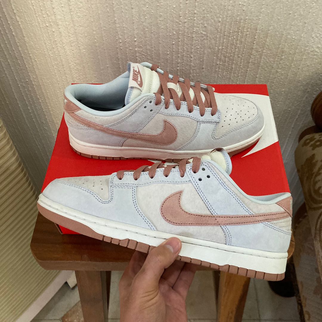Nike Dunk Low Fossil Rose, Men's Fashion, Footwear, Sneakers on Carousell