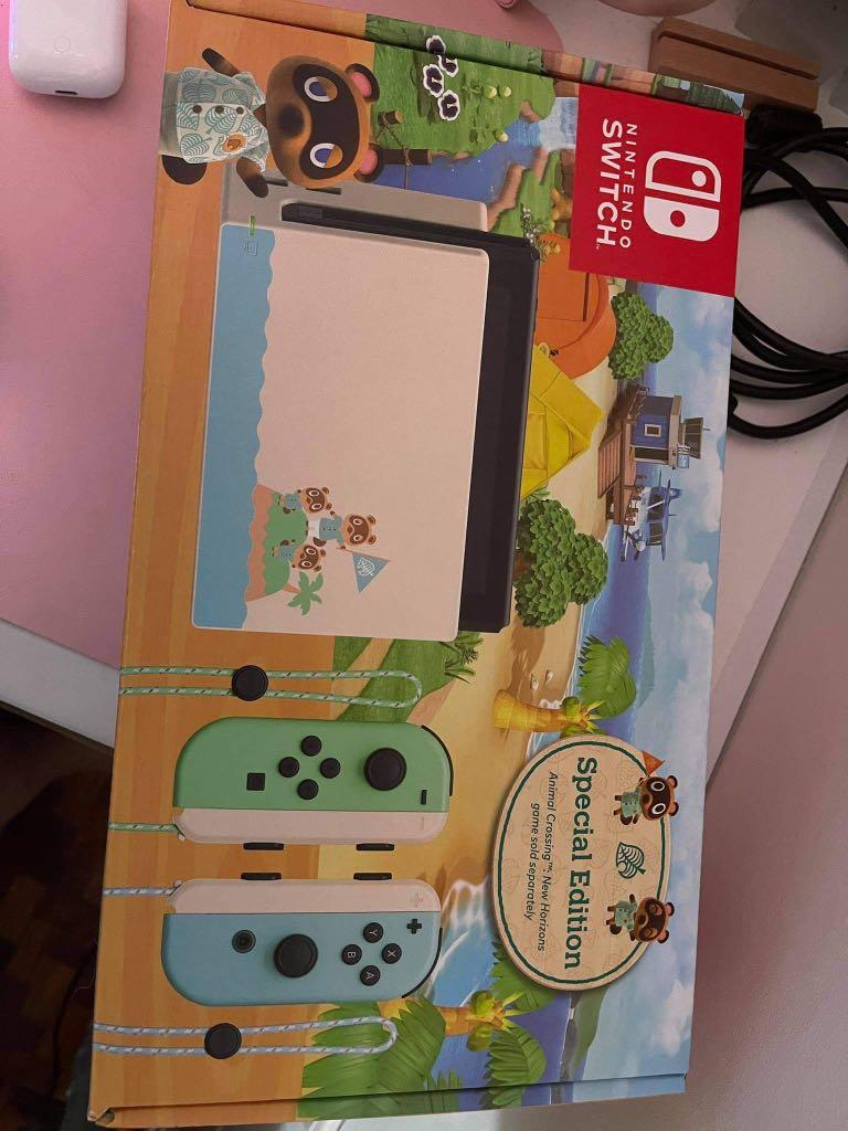 Nintendo Switch Animal Crossing V2 Complete With Box, Video Gaming ...