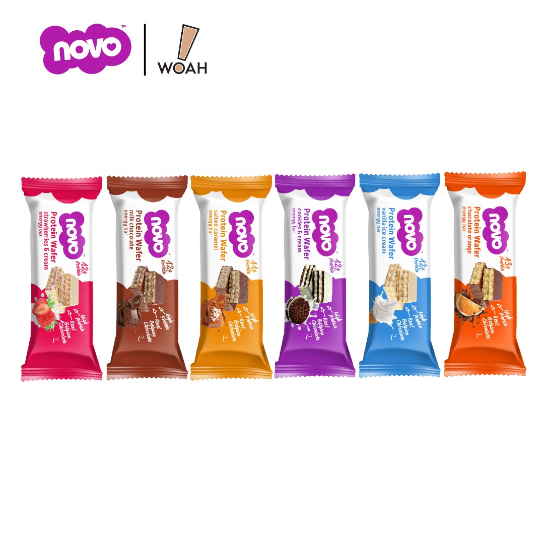 Novo Protein Wafer (Box of 12) ( UP:$60 ), Health & Nutrition, Health ...