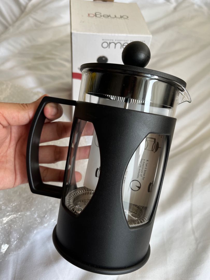 OMEGA French Press 600ml, TV & Home Appliances, Kitchen Appliances ...