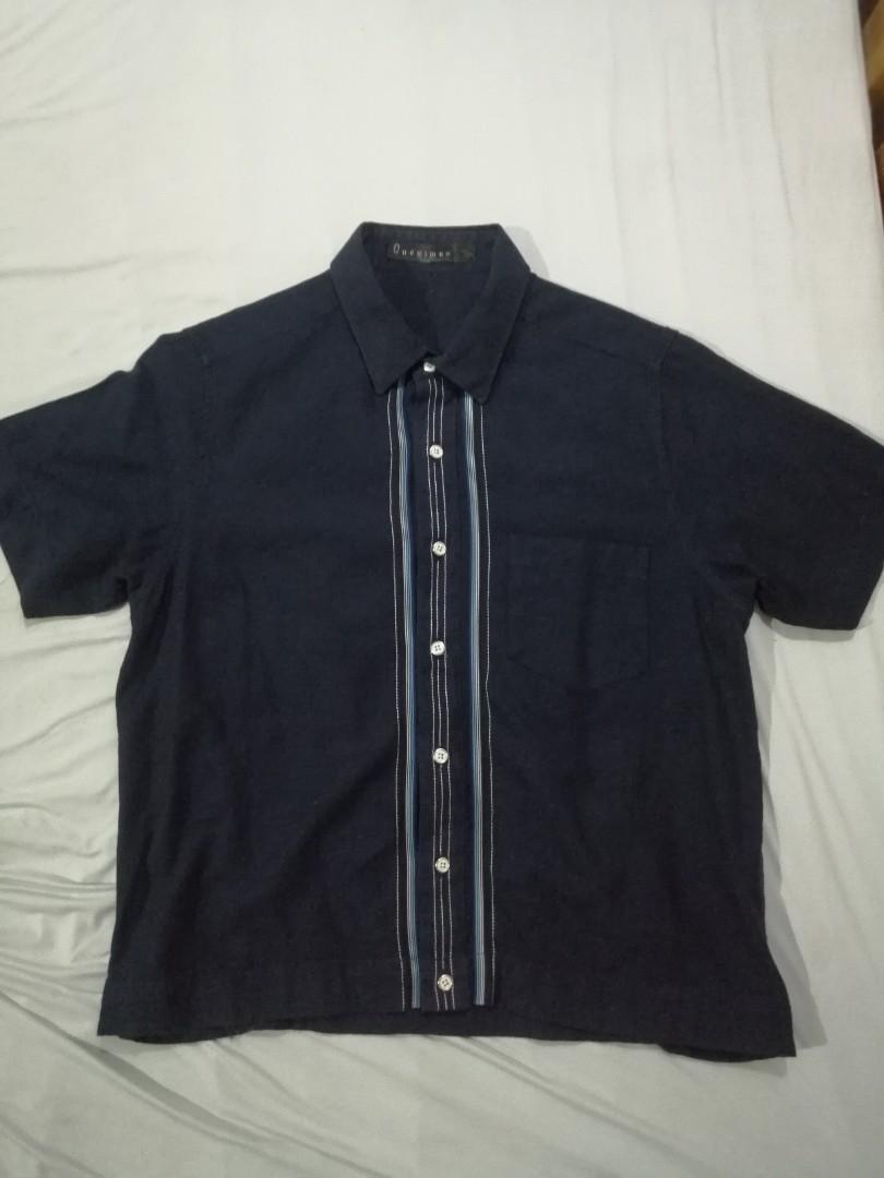 Onesimus Jacket type polo barong, Men's Fashion, Tops & Sets, Formal ...