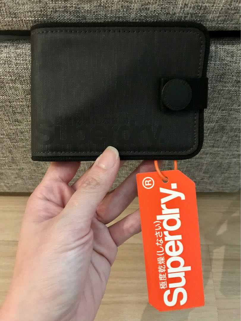 Original Superdry wallet black, Women's Fashion, Bags & Wallets ...