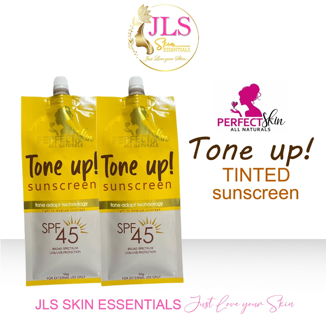 Perfect Skin Tone Up Tinted Sunscreen SPF45 (50g), Beauty & Personal ...