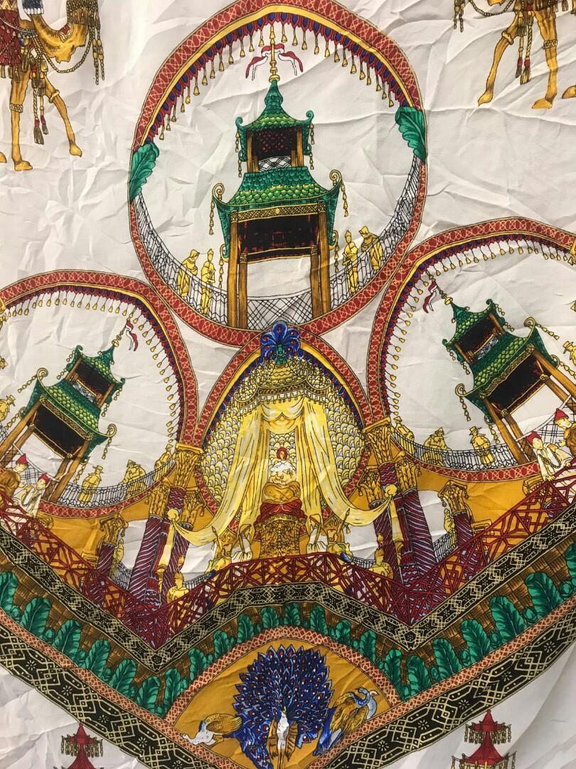 PERSIAN SULTAN AUTHENTIC VINTAGE SCARF, Fesyen Wanita, Aksesoris di ...