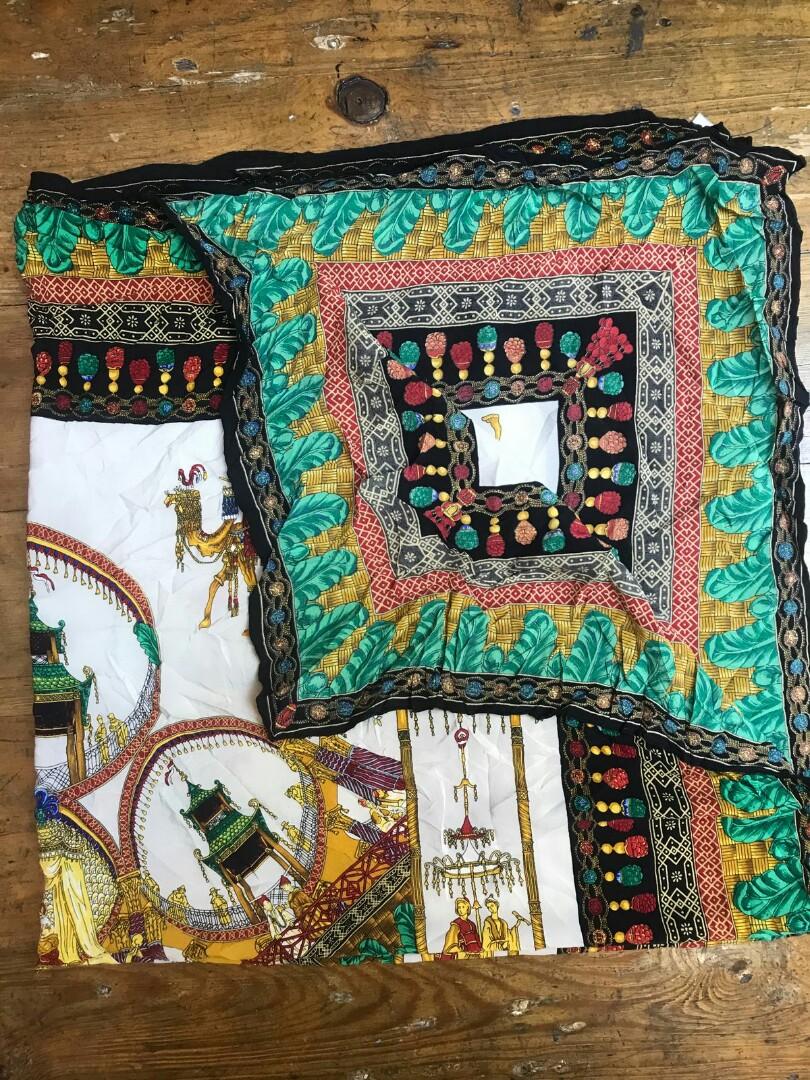 PERSIAN SULTAN AUTHENTIC VINTAGE SCARF, Fesyen Wanita, Aksesoris di ...