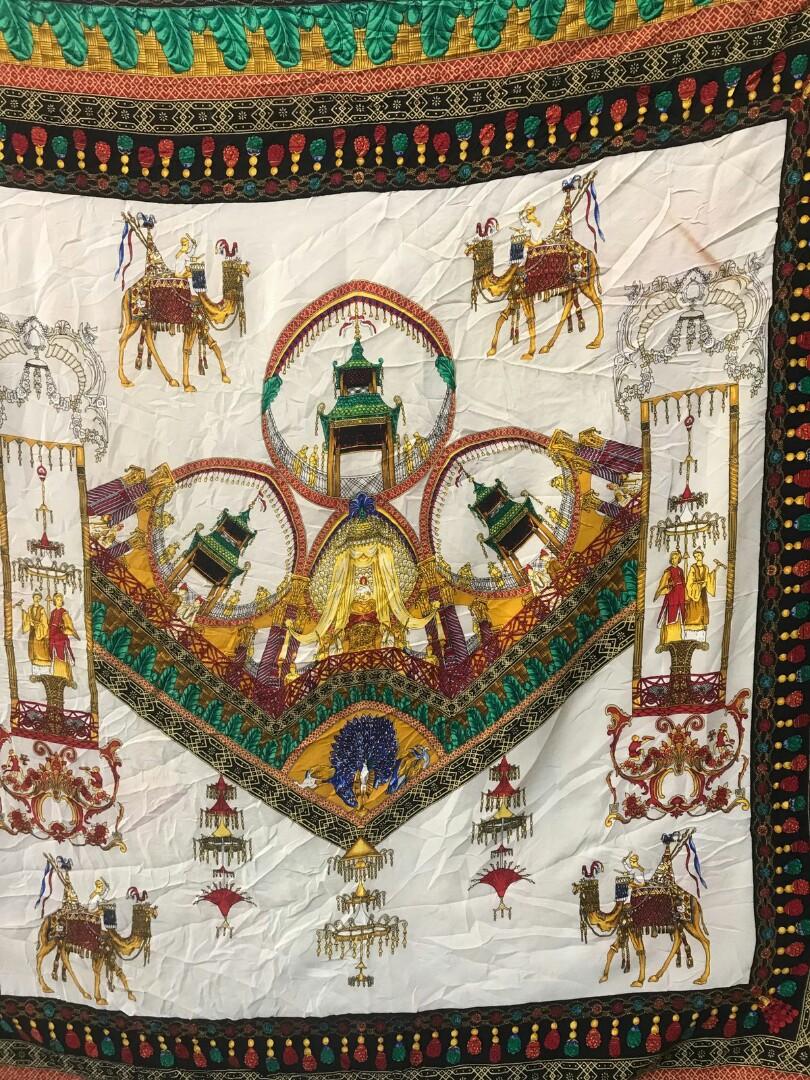PERSIAN SULTAN AUTHENTIC VINTAGE SCARF, Fesyen Wanita, Aksesoris di ...