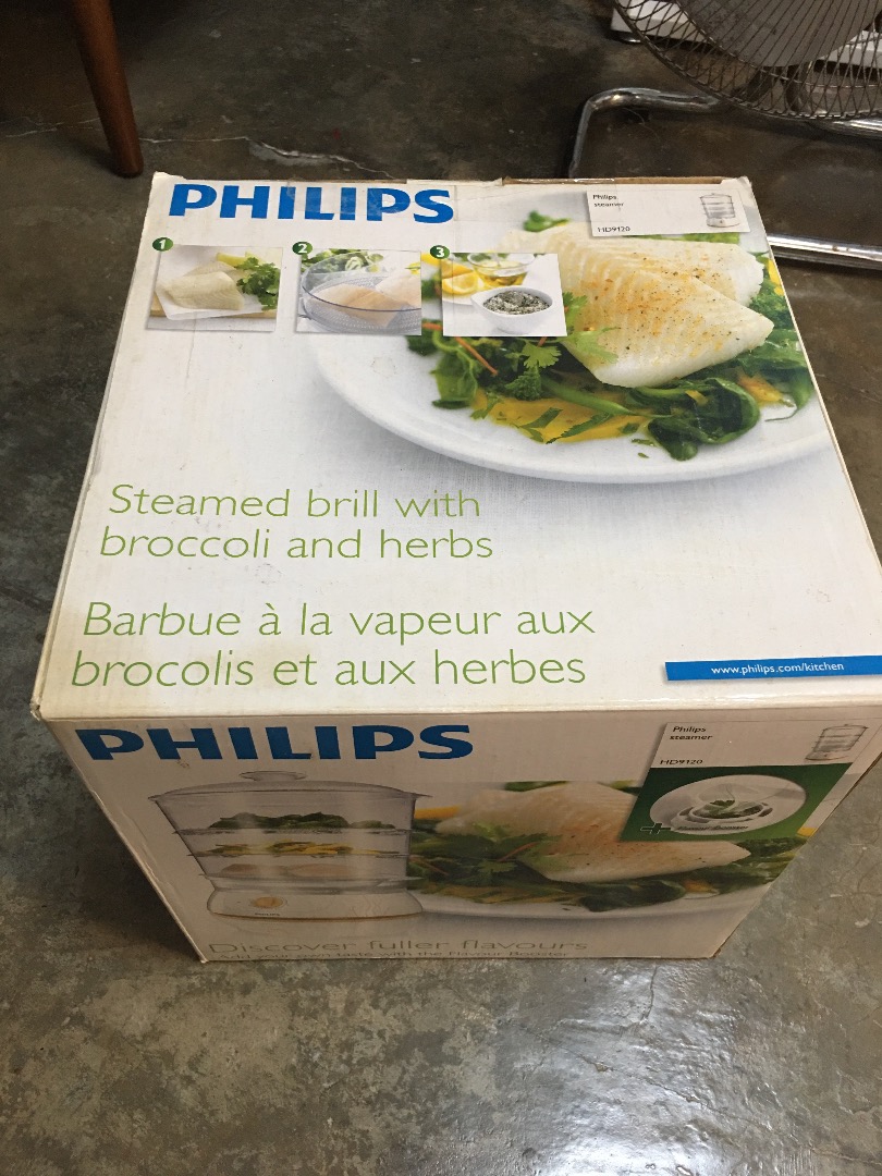 Philips Food Steamer HD9120, TV & Home Appliances, Kitchen Appliances ...